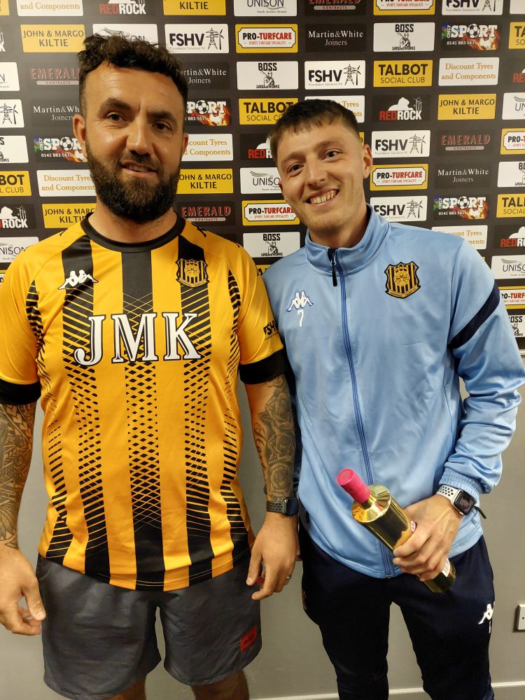 Talbot v Blantyre Vics Sponsor’s Man Of The Match Awards – Auchinleck ...