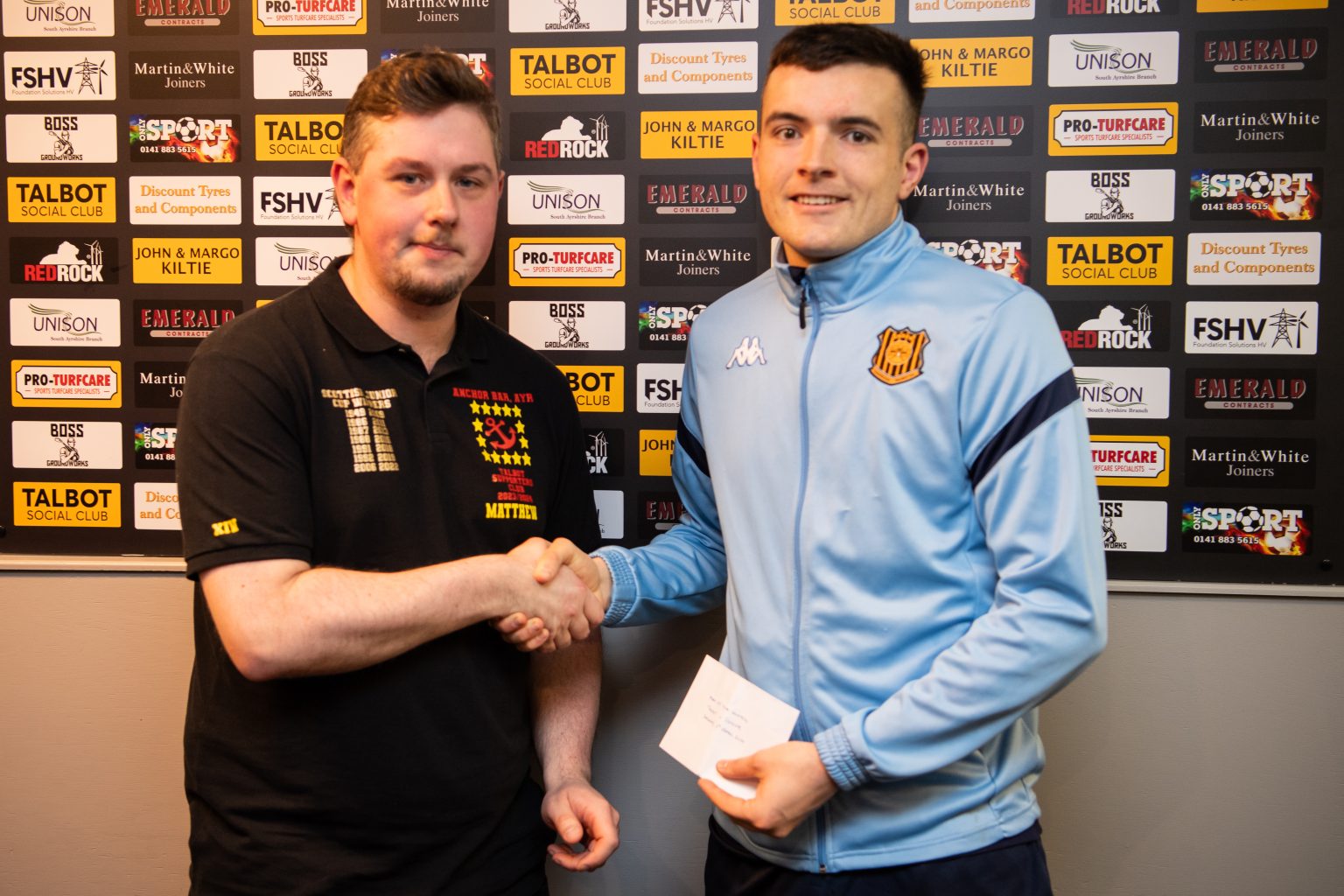 Talbot v Pollok 6th April 2024 – Match Sponsors & Awards – Auchinleck ...